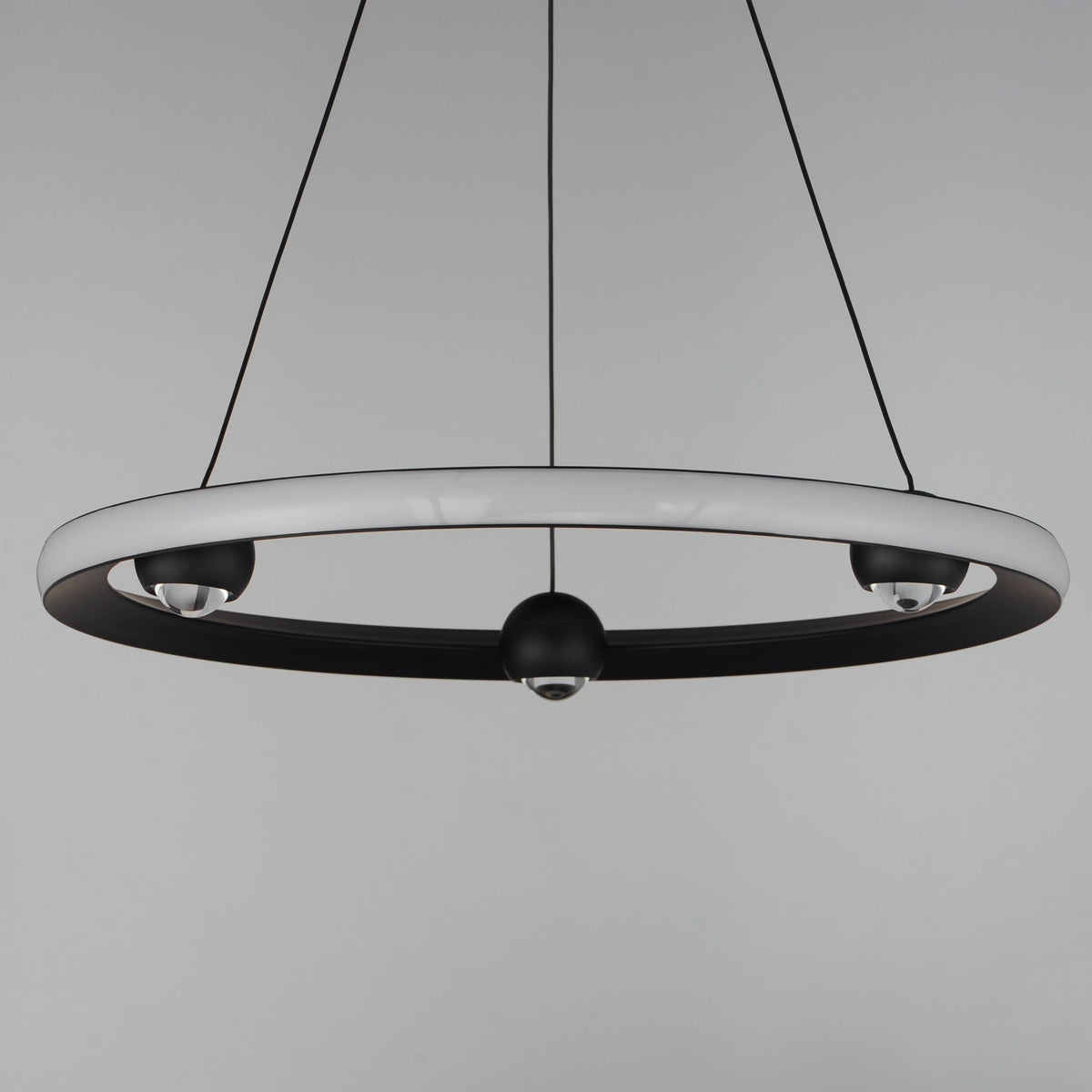 ET2 Nodes Ring Pendant Model: E23512-BK– Lighting Originals