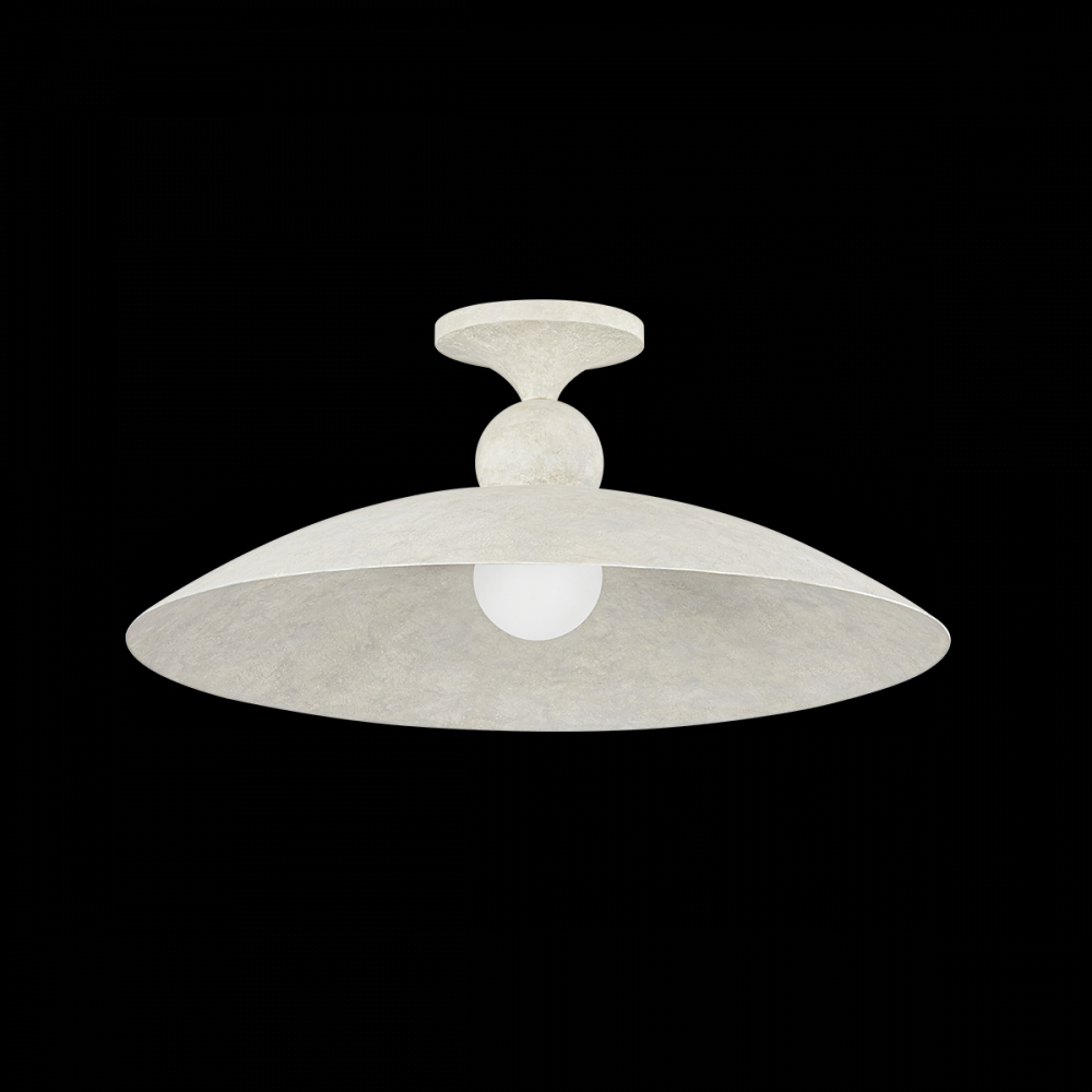 Hudson Valley Teelin Flush Mount in Limewash Plaster Finish Model: 432 ...