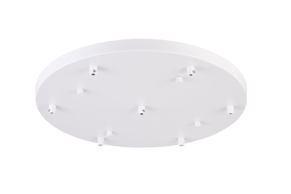 Matteo Lighting Multi Ceiling Canopy (Line Voltage) in Black Canopy Mo ...