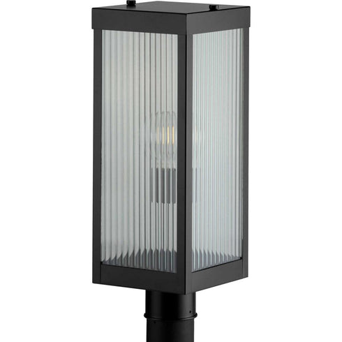 Progress Felton P540024 031 1 100 Watt MED POST LANTERN in Matte Black ...
