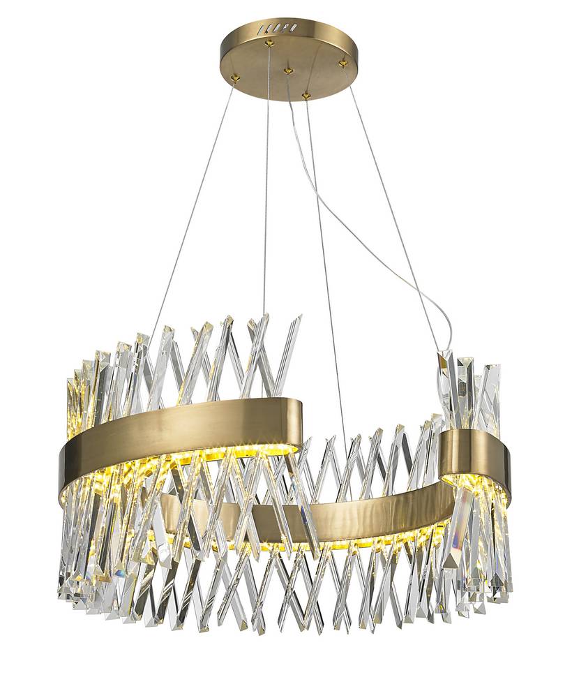 Starfire Crystal LED Collection Chandelier Model: LD0523GD– Lighting ...
