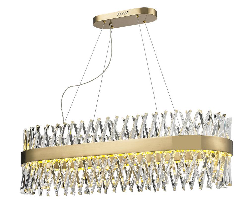 Starfire Crystal LED Collection Chandelier Model: LD0540GD– Lighting ...