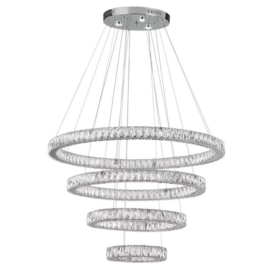 Starfire Crystal LED Collection Chandelier Model: LD0737CH– Lighting ...