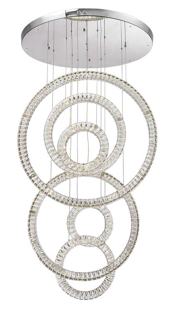 Starfire Crystal LED Collection Chandelier Model: LD1534CH– Lighting ...