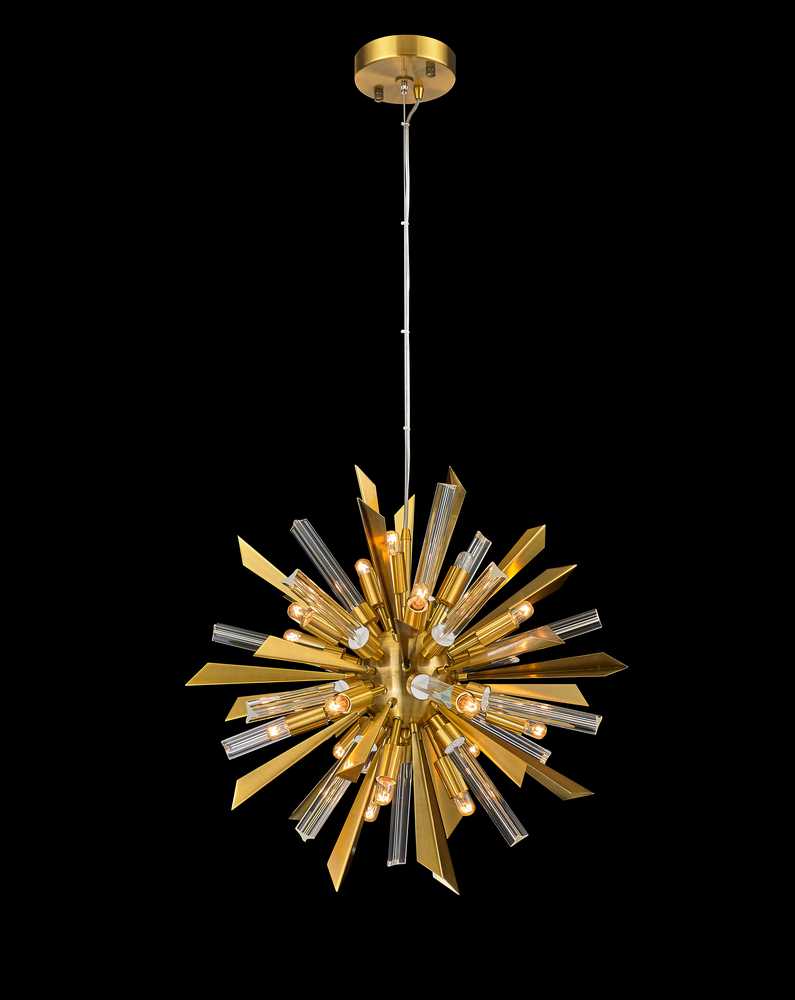 Starfire Crystal Sunburst Collection Model: 6820AB– Lighting Originals