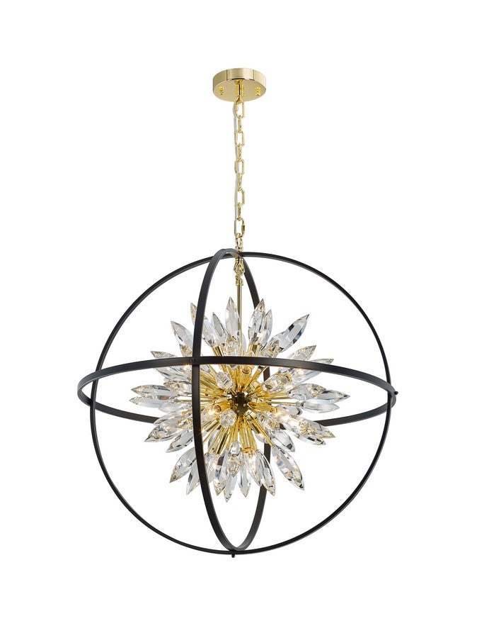 Starfire Crystal Sunburst Collection Model: 6837BG– Lighting Originals
