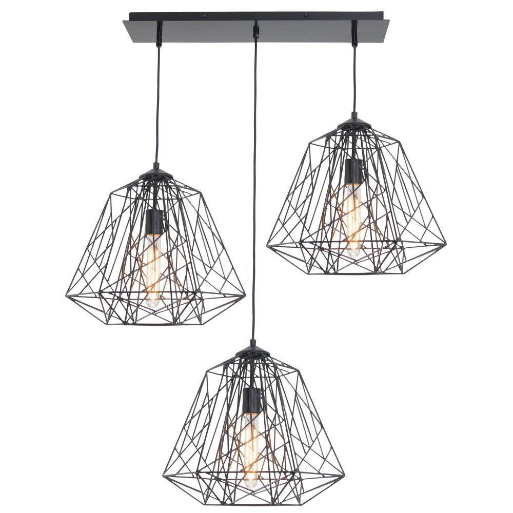 Varaluz Canopies Linear 3 Port Canopy in Black Model: 302M03BL ...