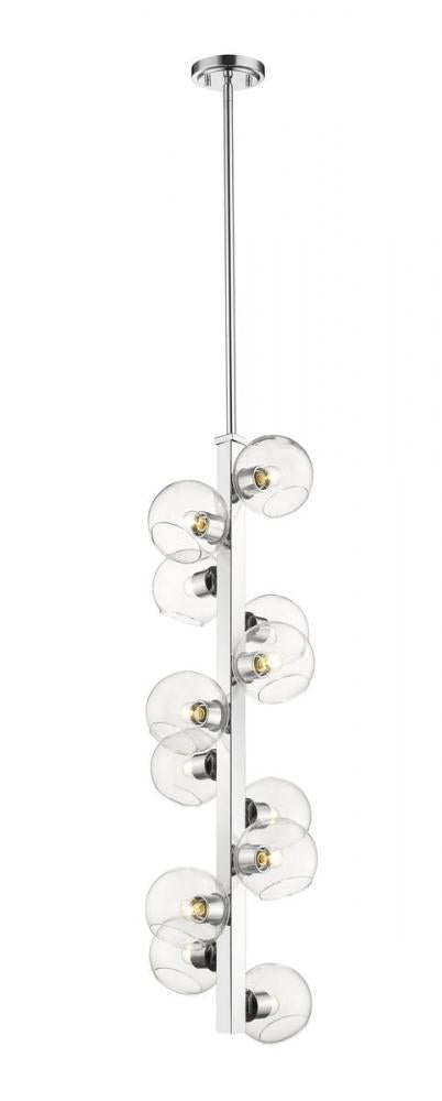 Z-Lite Marquee 12 Light Chandelier in Chrome Finish Model: 455-12CH ...