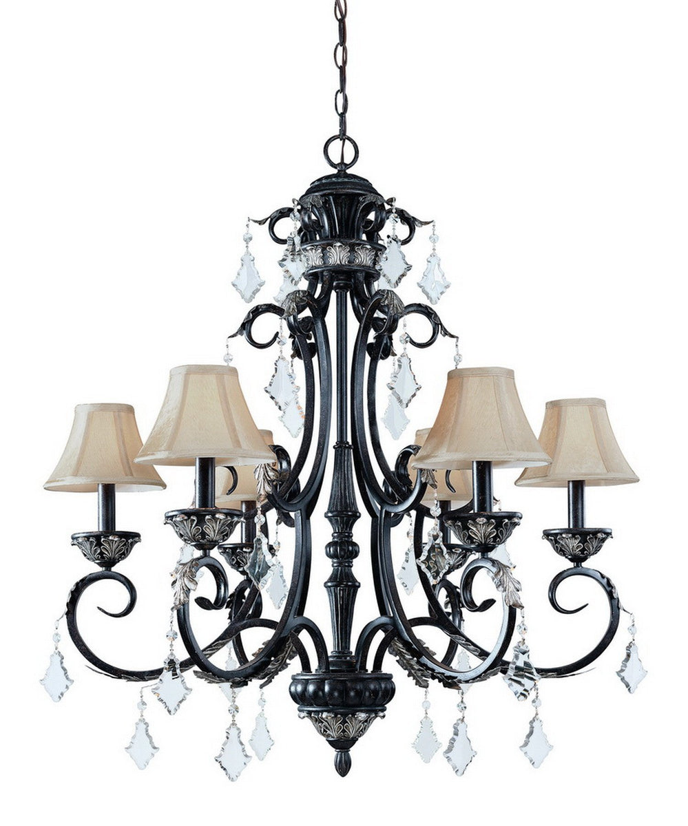 2100-148 Dolan Designs Florence 6 Light Chandelier Phoenix– Lighting ...