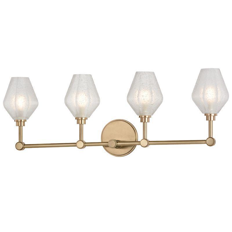 Hudson Valley Orin 4 Light Bath Bracket Model: 1324-AGB– Lighting Originals