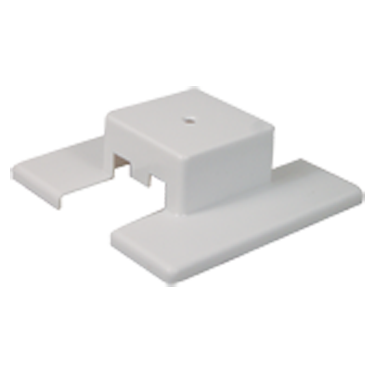 LiteLine A-Line track single circuit Single Circuit Center Feed White ...