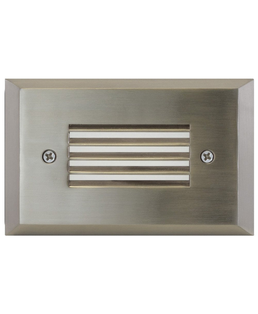 LiteLine Louver Face Plate 1 Gang Bn Square Brushed Model: OSL-LVR1-BN ...