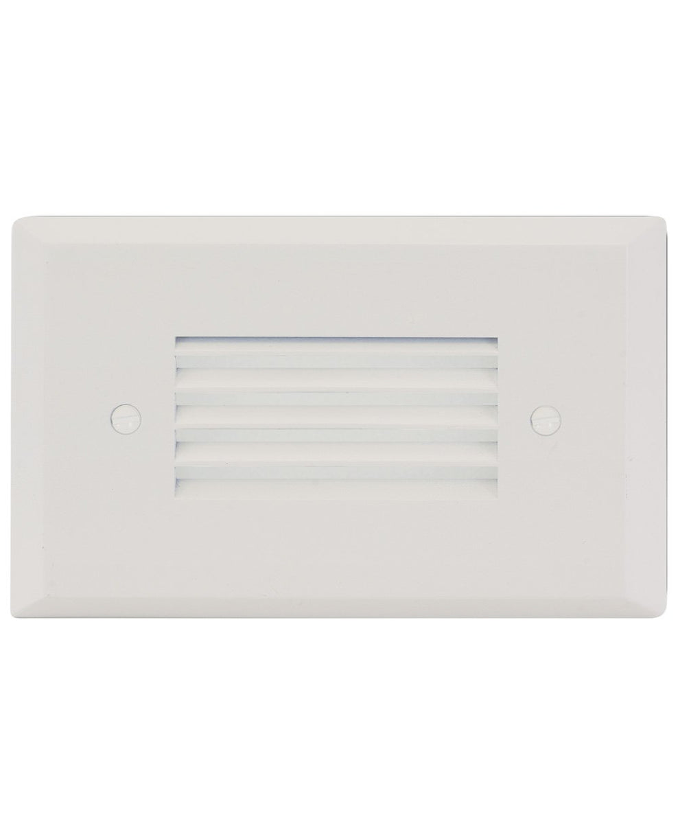 LiteLine Louver Face Plate 1 Gang Fwh Square Flat Model: OSL-LVR1-FWH ...