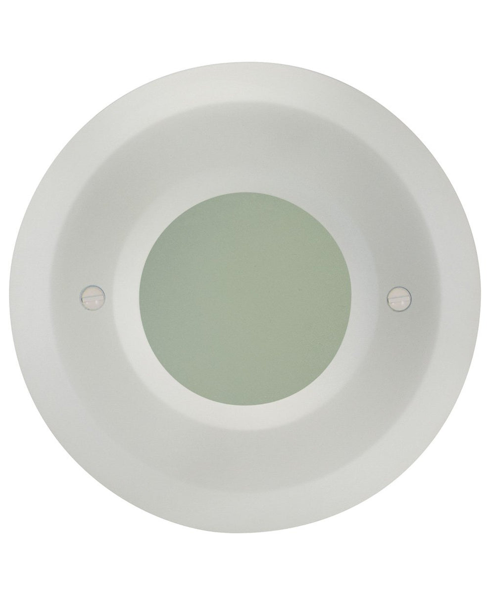 LiteLine Open Face Plate 1 Gang Fwh Round Flat White Model: OSL-OPNR-F ...