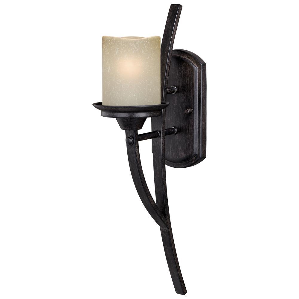 Vaxcel Halifax 5 In Wall Light Black Walnut Model: W0300– Lighting ...