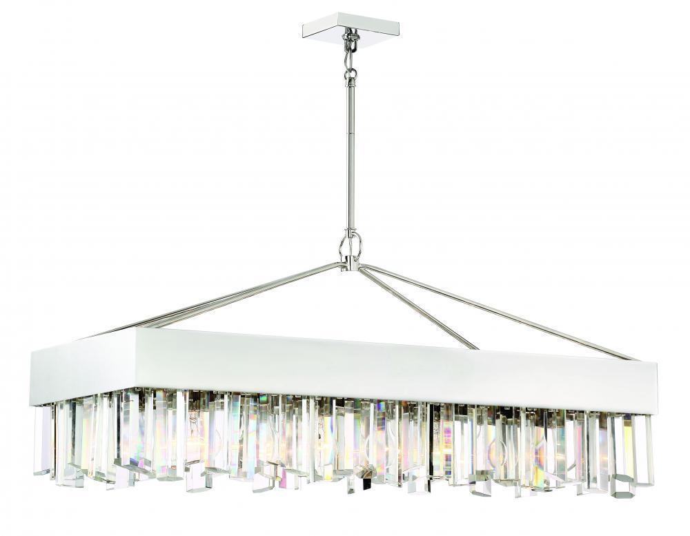 Zeev Lighting Cuspis 8 Light Chandelier Model: CD10226-8PN– Lighting ...
