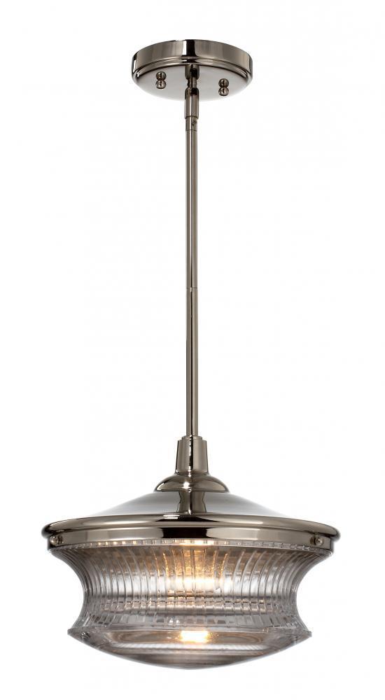 Zeev Lighting Magister 1 Light Down Pendant Model: P30045-1-BN ...